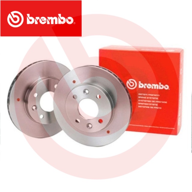 BREMBO FRONT BRAKE DISC ROTOR VW POLO 1.6 MPI POLO SEDAN 1.6 VENTO 1.6 ...