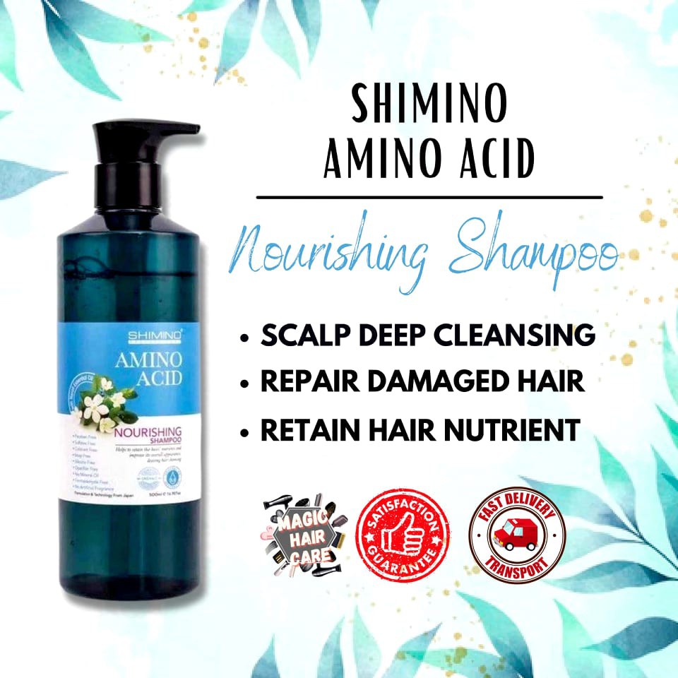 Shimino Amino Acid Nourishing Shampoo (500ml) | Shopee Malaysia