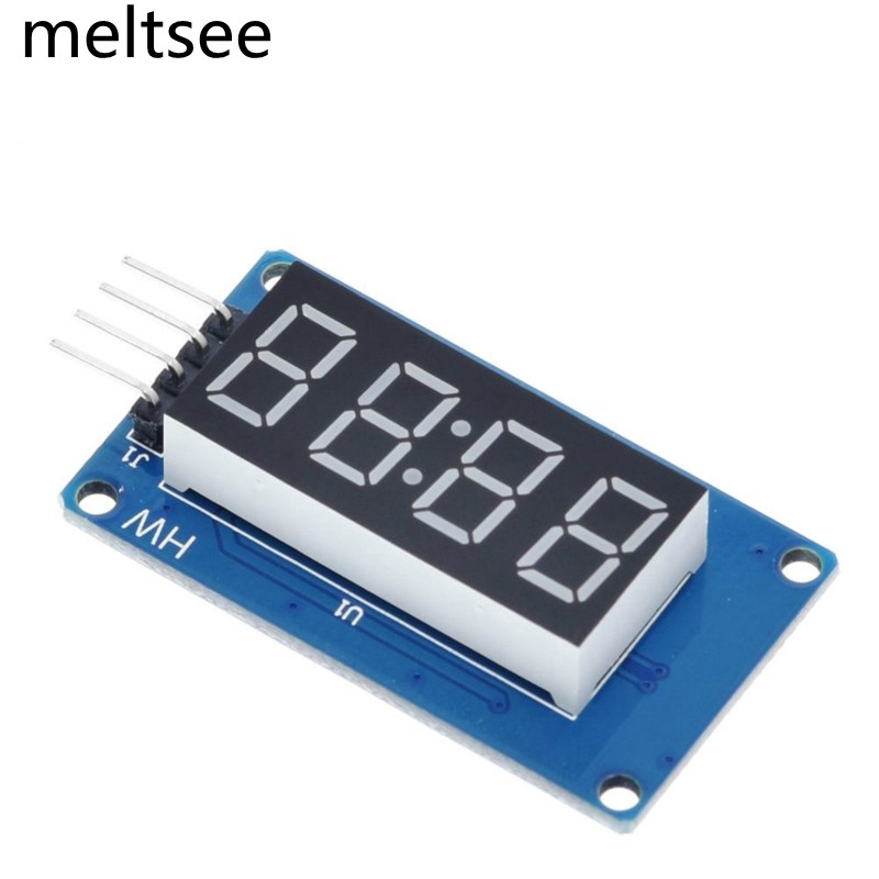 1pcs 4 Bit TM1637 7 Segments Digital Display Tube Red 4-Digit LED ...