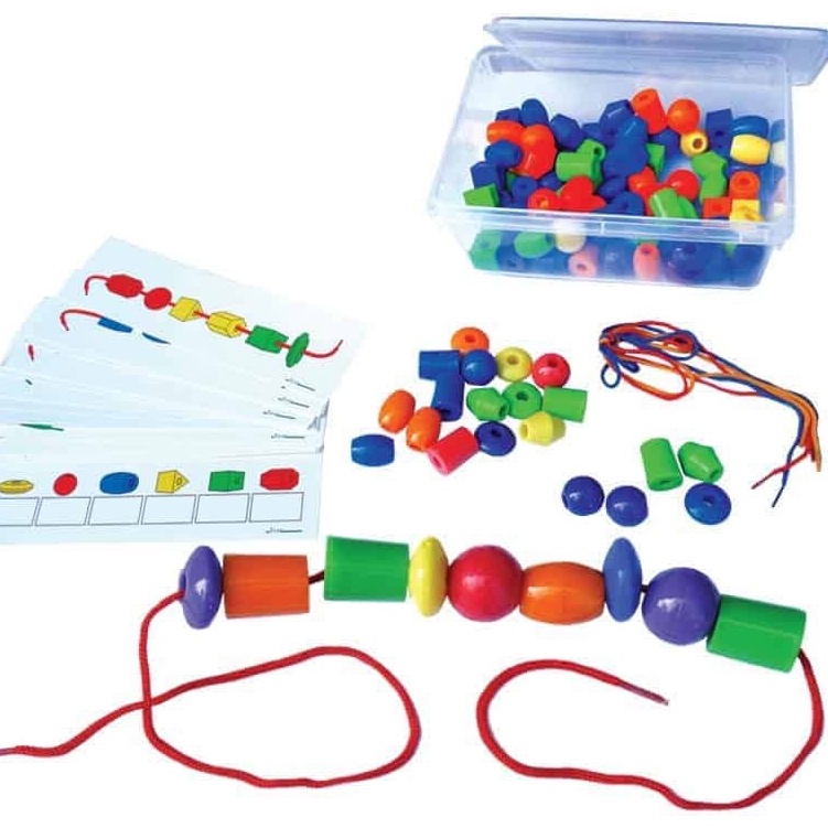 🔥READY STOCK🔥 COUNTING BEADS & LACES LACING PLASTIC SET CONNECTION ...