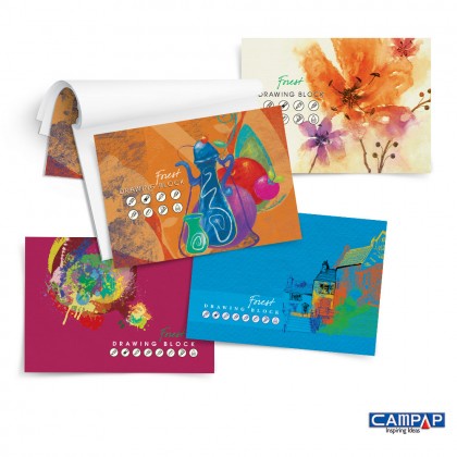 CAMPAP B4 DRAWING BLOCK 100GSM 18'SHEETS (265mm x 378mm) | Shopee Malaysia