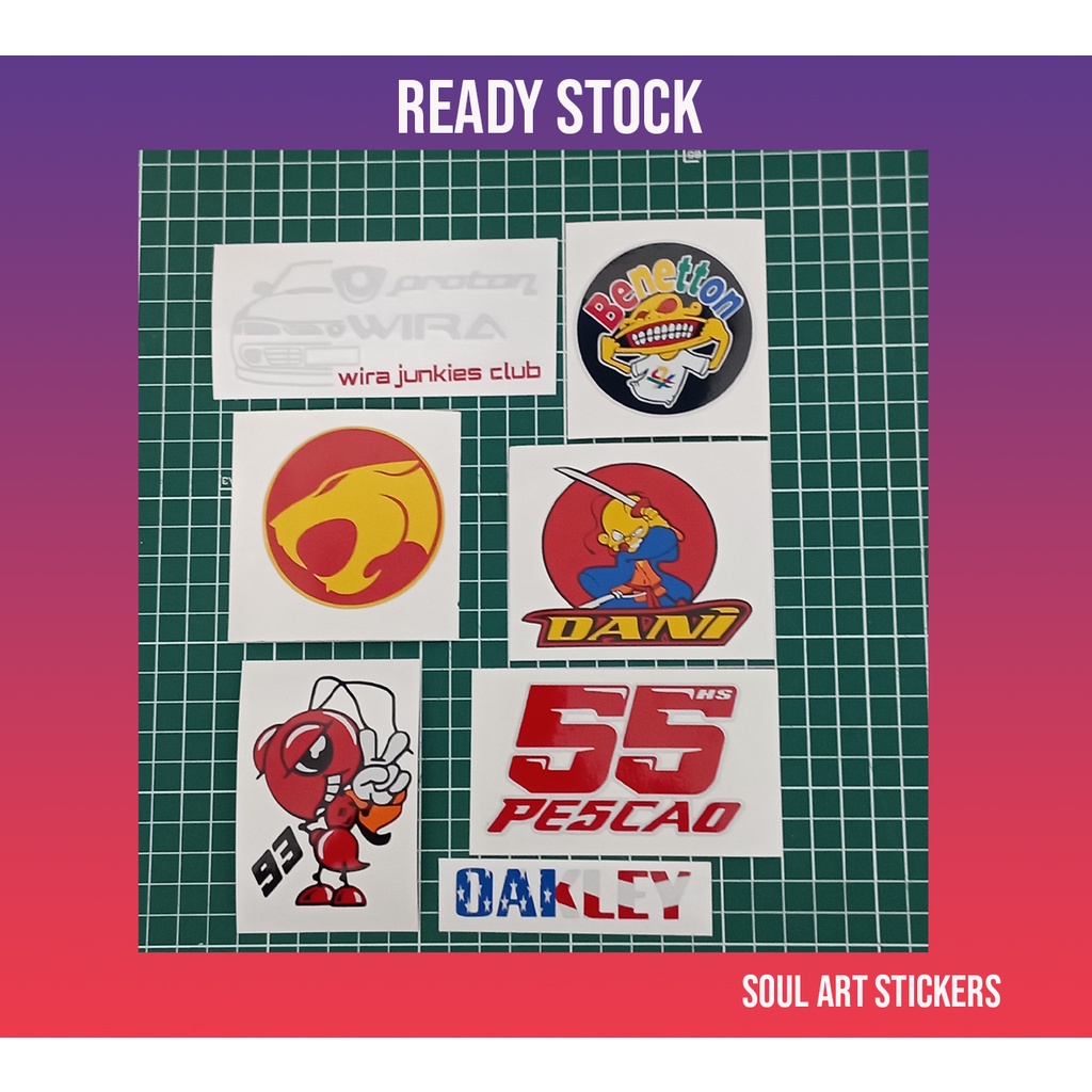 Sticker Benetton Sticker Oakley Sticker Pescao Sticker Semut Merah ...