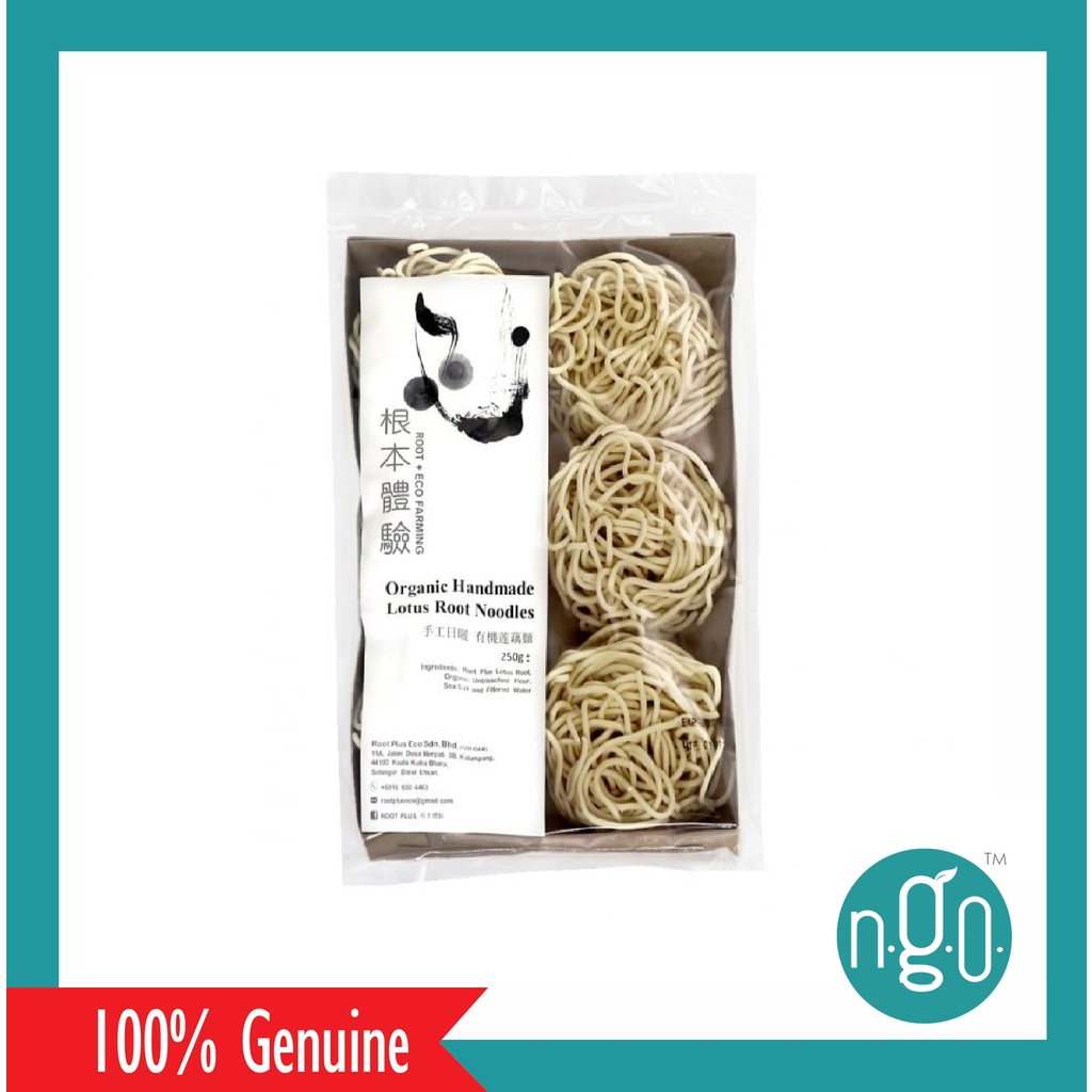 Root Plus Organic Handmade Lotus Root Noodles (250g/pack) | Shopee Malaysia