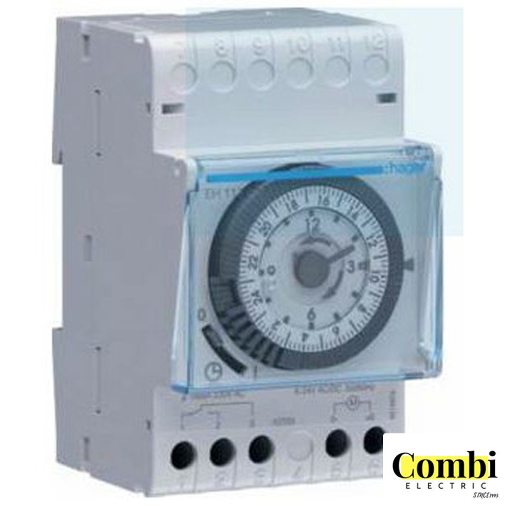 Hager / Maxguard EH711 24hrs Analog TIME SWITCH /24hrs Timeswitch 24HR ...