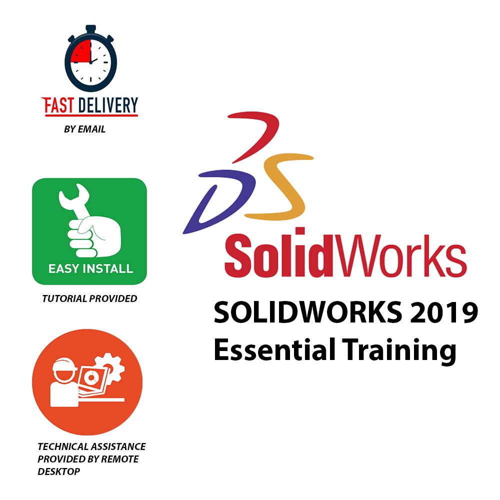 SOLIDWORKS 2019 Essential Training | Shopee Malaysia