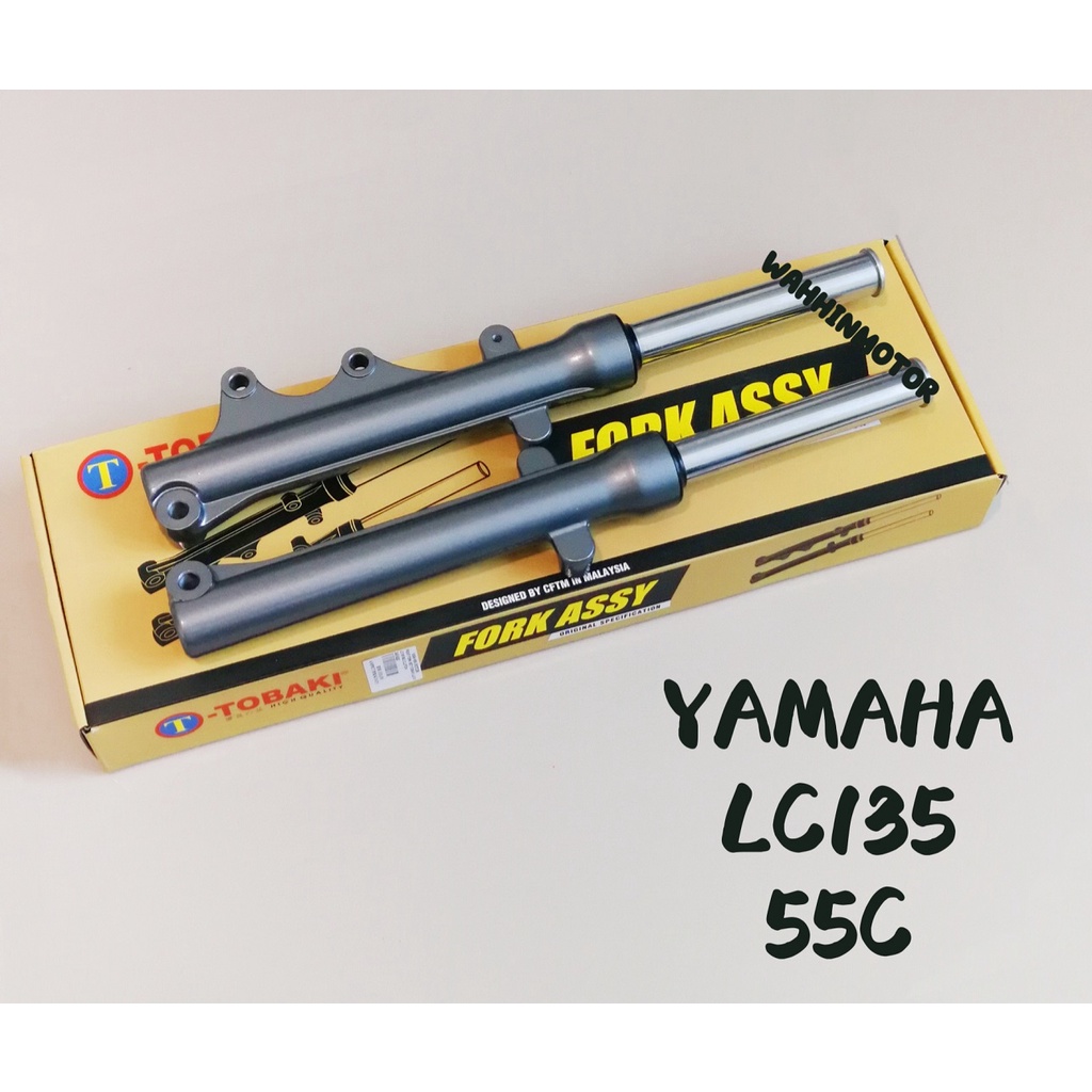 TOBAKI YAMAHA LC135 V1 LC135 55C 5S 5 SPEED 55D 4 SPEED V2 V3 V4 V5 V6 V7 V8 FI LC 135 DEMAK EVO ...