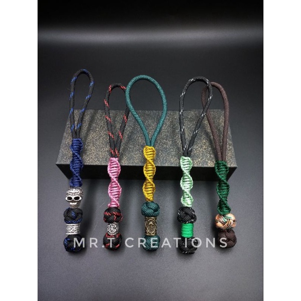 DNA paracord lanyard with & without beads | Shopee Malaysia