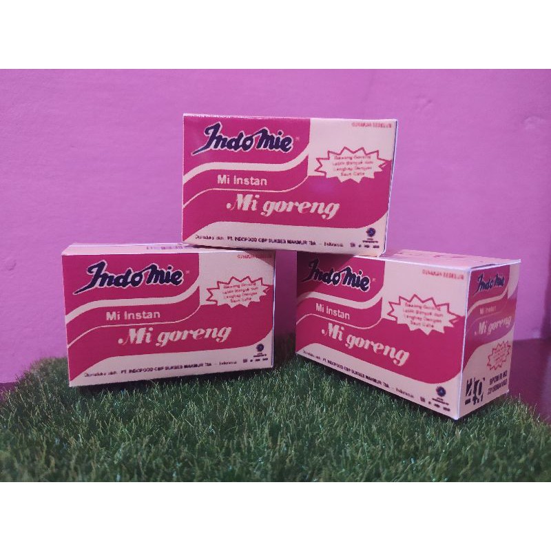 Miniature Fried Indomie Box 1/10 scale | Shopee Malaysia