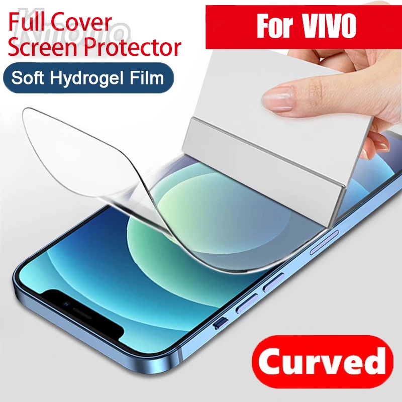 Full Curved Protective Hydrogel Film VIVO V50 V50e V40 V40e V30 V30e V27 Pro V27e V25e 4G V25 ...
