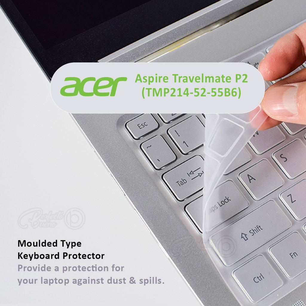 Keyboard Protector For Acer Travelmate P2 TMP214-52-55B6 P214-53-37CH ...