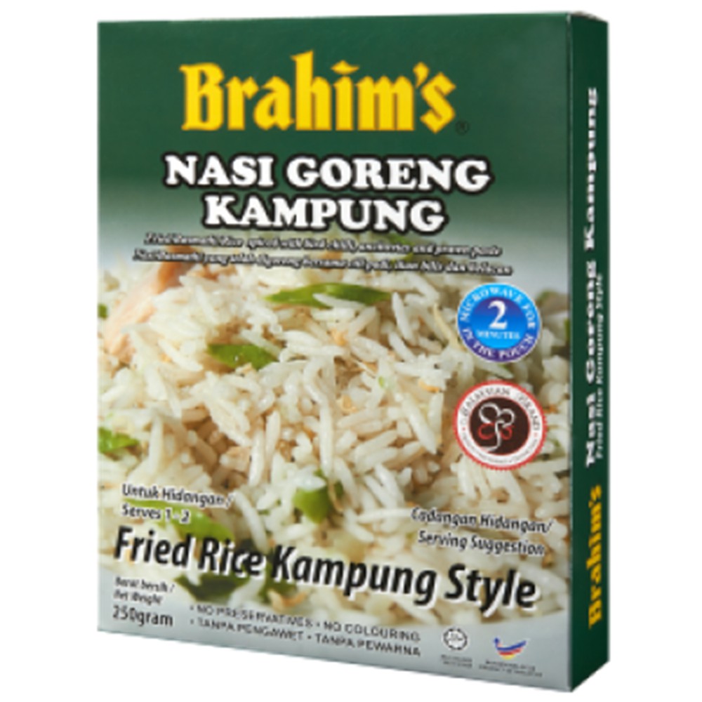 BRAHIM'S NASI GORENG KAMPUNG FRIED RICE KAMPUNG STYLE BRAHIM BRAHIMS ...