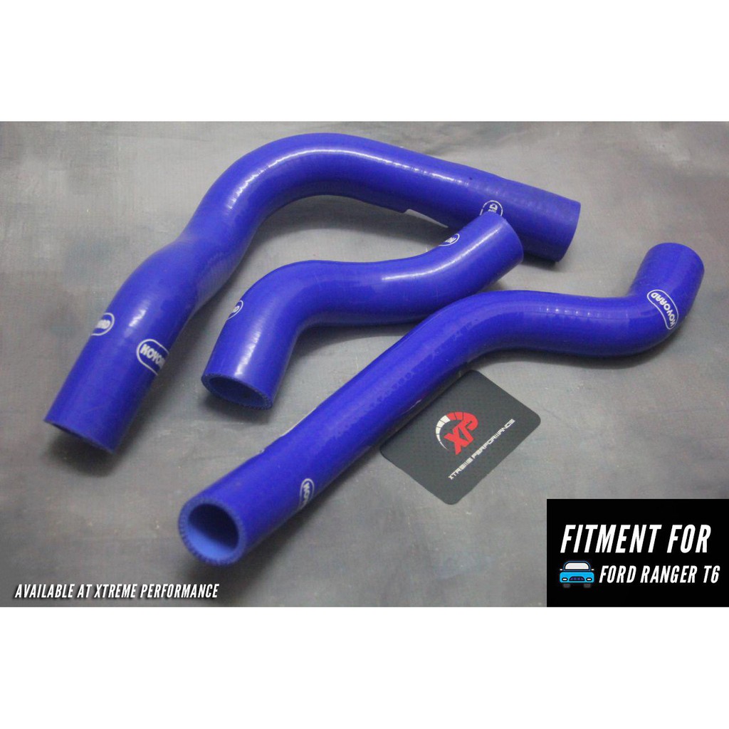 ORIGINAL READY STOCK SILICONE RADIATOR HOSE FORD RANGER T6 KOYORAD BLUE ...