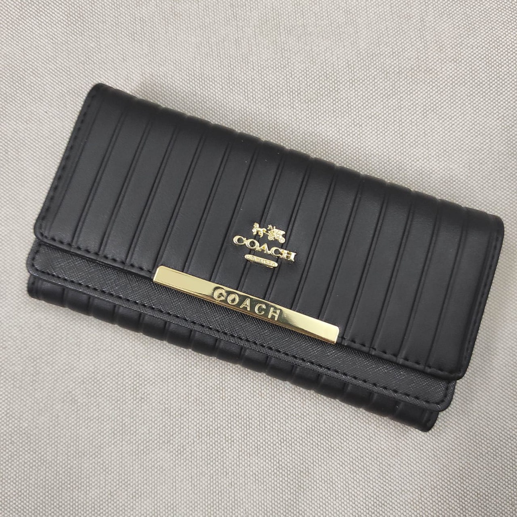 Co multi compartment wallet women free box ade kotak | Shopee Malaysia