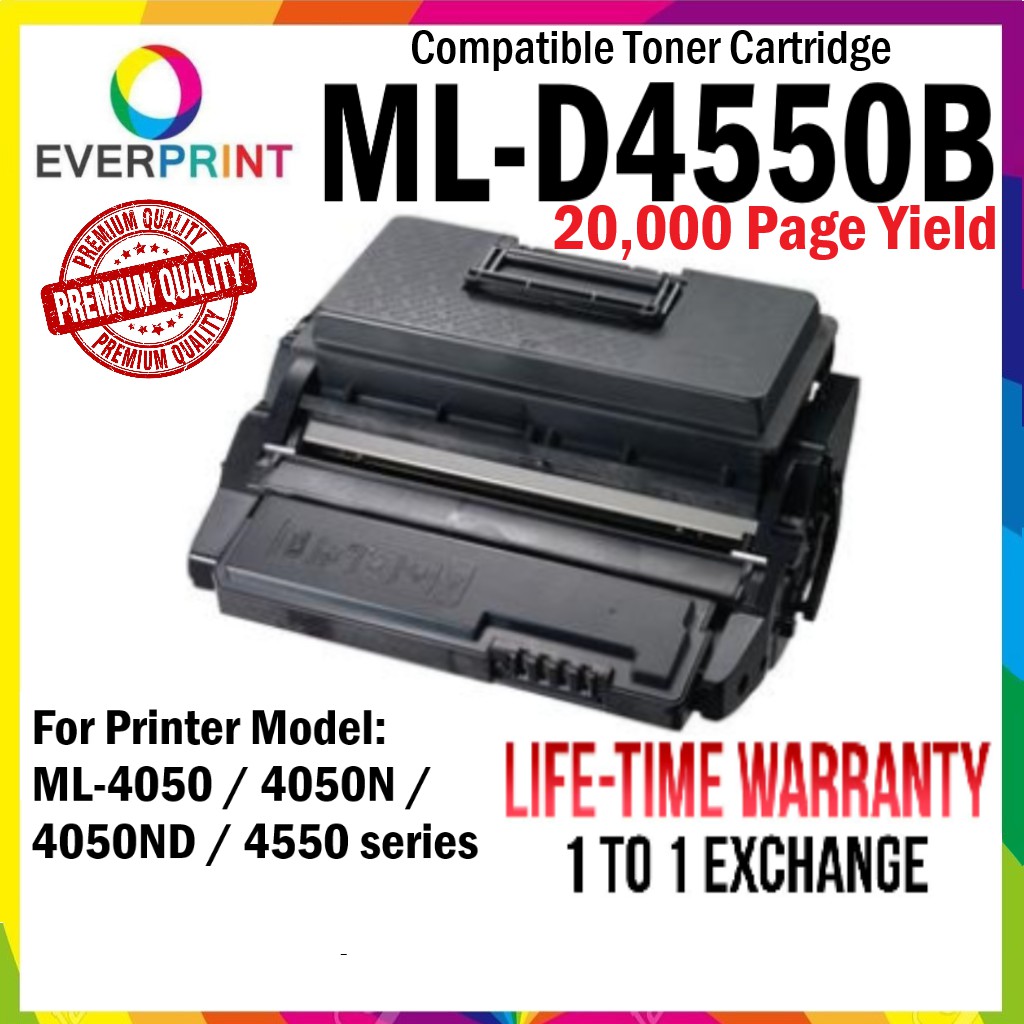 Samsung ML-D4550B MLD4550B Compatible Toner Cartridge For ML-4050 ML-4050N ML-4050DN ML-4550 ...