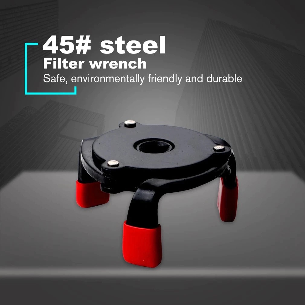 One Way 3 Jaw 60mm To 95mm Fit 1/2” Drive Install Remove Oil Filter ...