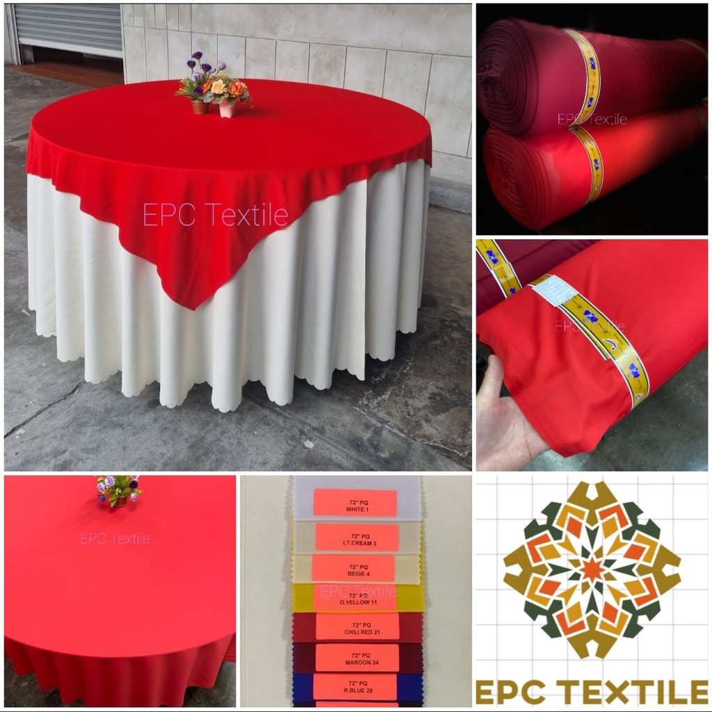 72" Kain PQ Alas Meja / Kain PQ Table Cloth ( *** By 1 pcs Only *** )🌷 ...