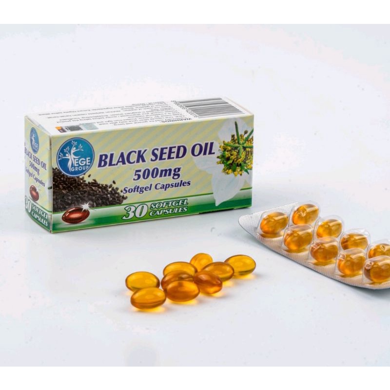 🔥🔥 Softgel Habbatus Sauda Black Seed Oil Capsule 500mg | Shopee Malaysia