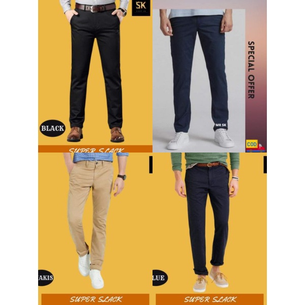 💥💥New Stock💥💥Men & Woman Regular Fit Semi Formal Pant || Seluar Rasmi ...