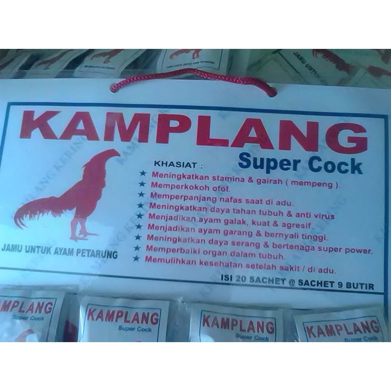Kamplang SUPER COCK Fighting Chicken Herbal Medicine | Shopee Malaysia