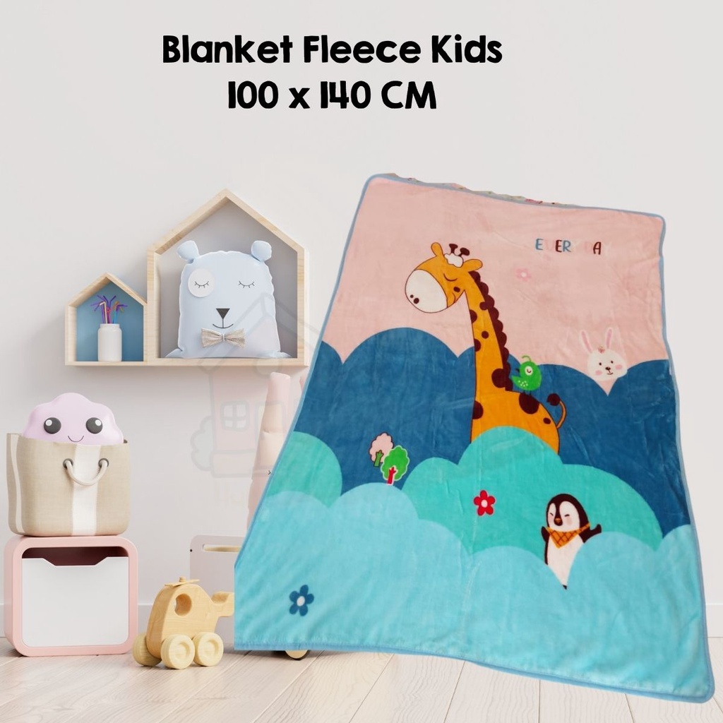 Selimut Fleece Kanak-kanak | Blanket Fleece Children Kids Cartoon 100 x ...