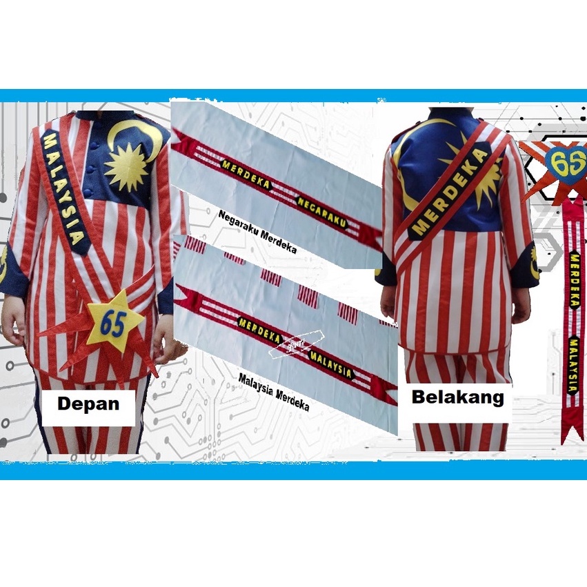 Selempang MERDEKA 2024 (Hari Kebangsaan & Hari Malaysia 2024) | Shopee ...