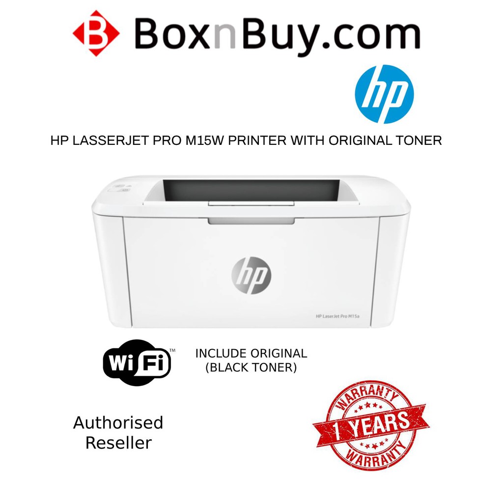 HP LASERJET PRO M15W PRINTER WITH WIRELESS | Shopee Malaysia