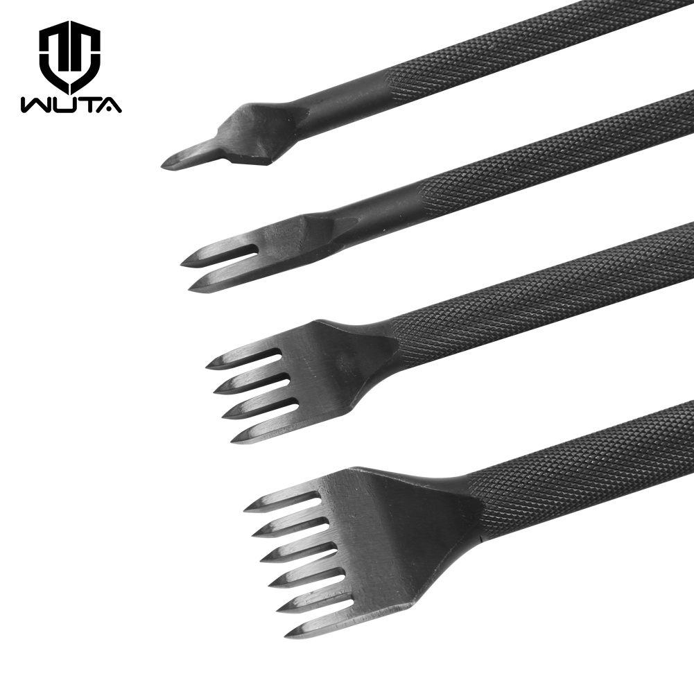 WUTA Leather Stitching Chisel Pricking Irons Stitching Tools Spacing ...