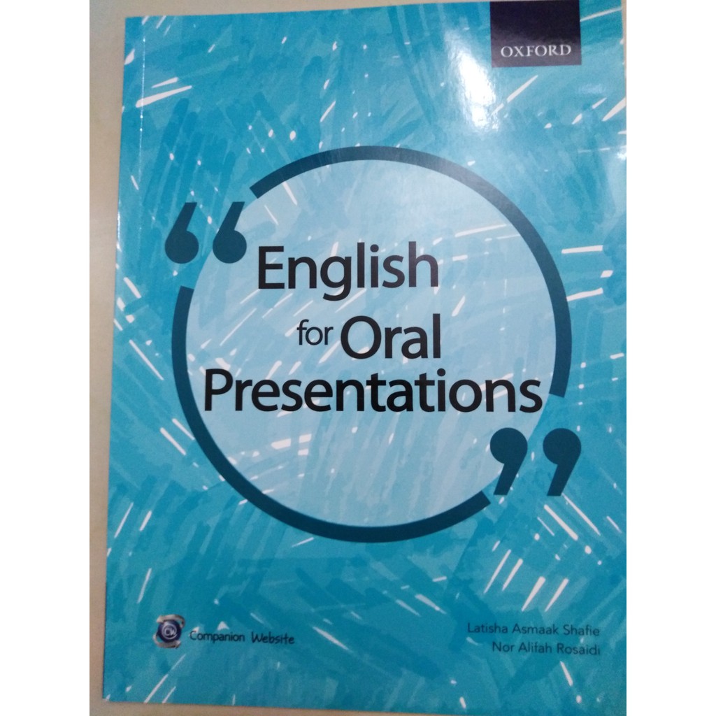 English for Oral Presentation | Shopee Malaysia