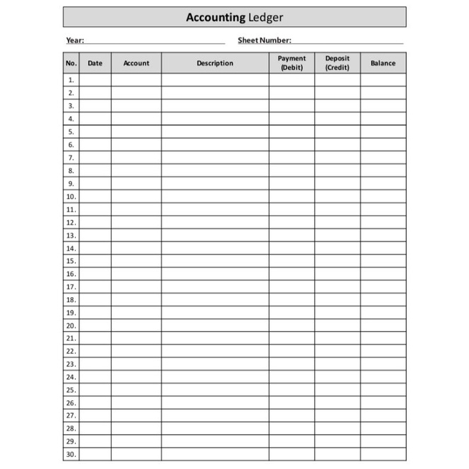 Hardcover Buku Akaun Ledger(pdf) | Shopee Malaysia