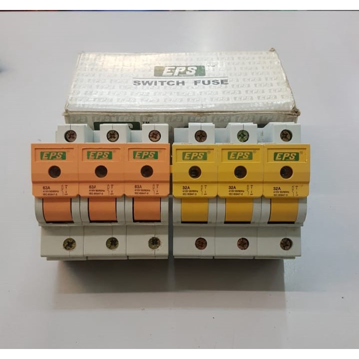 EPS MAIN SWITCH 32A 1P+N / 63A 1P / 63A 1P+N / 63A 3P (SWITCH FUSE ...