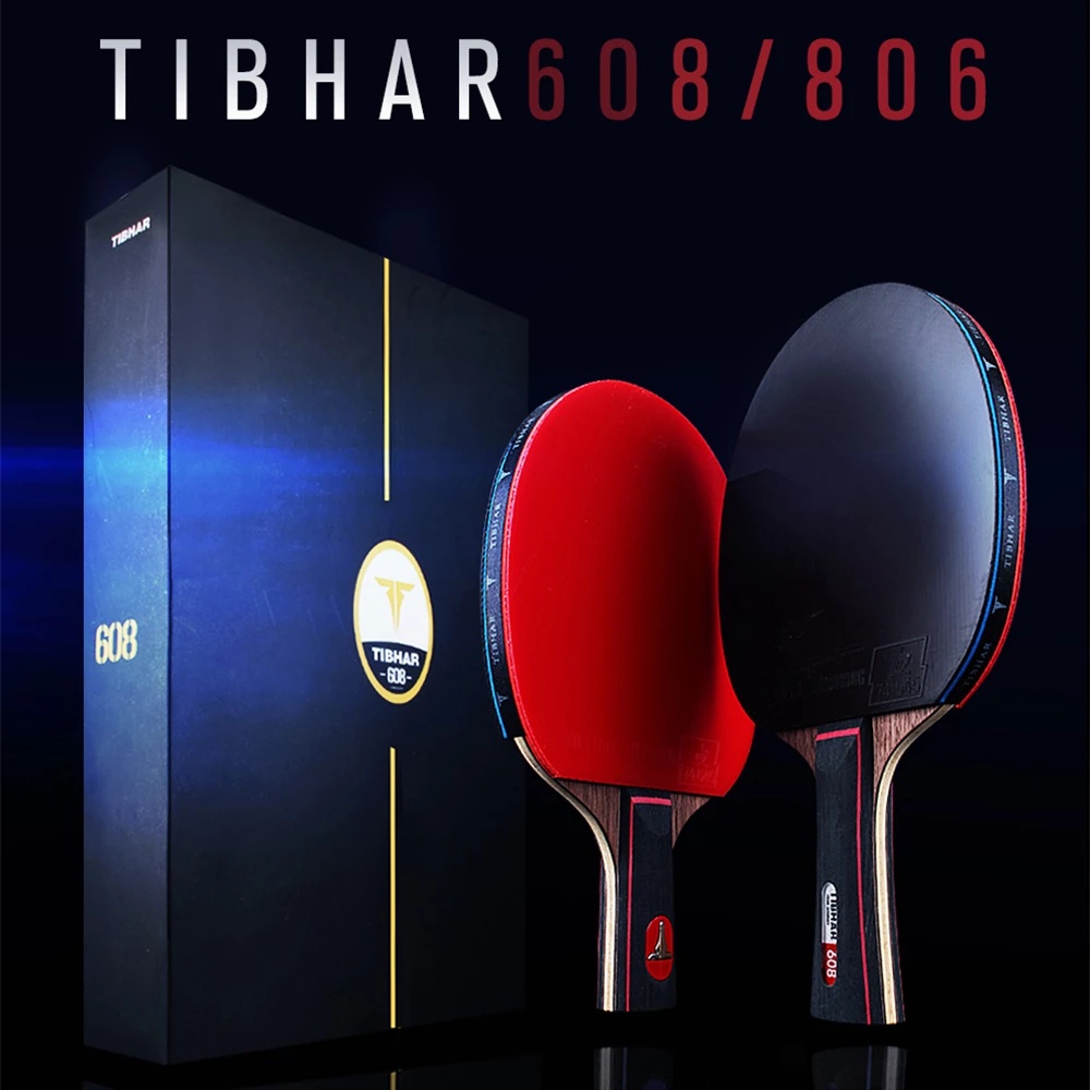 Original TIBHAR 806/608 Professional Table Tennis Racket FL Handle Ping ...
