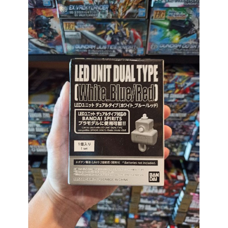 Bandai LED Unit Dual Type [White Blue/Red] | Shopee Malaysia