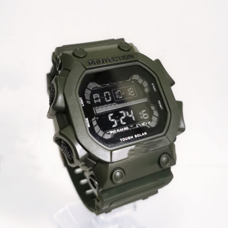 GS Jam Digital GX-56 Army Green/ Hijau Digital Jam | Shopee Malaysia