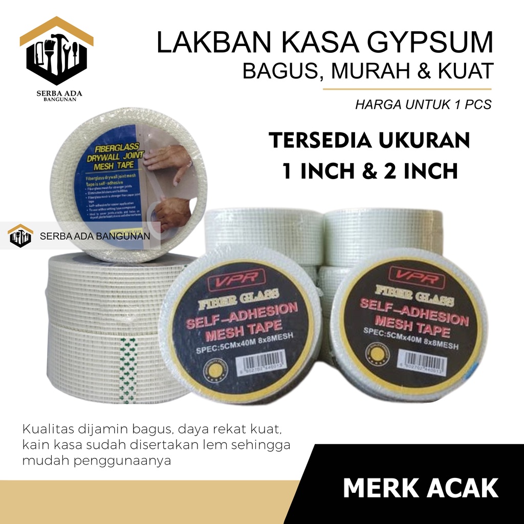 Gypsum Duct Tape / Gypsum Duct Tape / Gypsum Gauze / Gypsum Cloth 1" 2 ...
