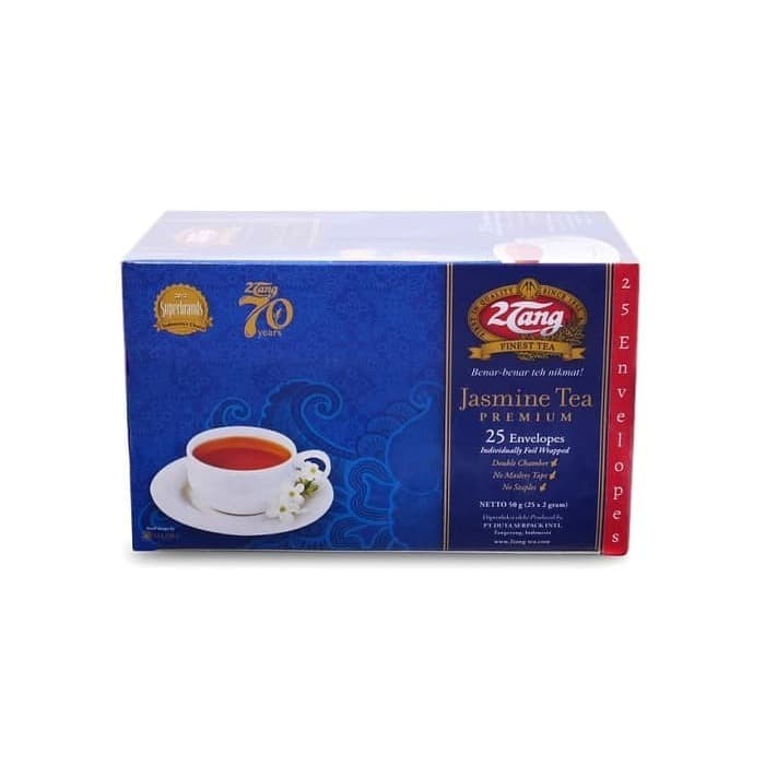 Tea 2 Tang / 2 Tang / Two Tang Jasmine Tea Premium contains 25 Pcs ...