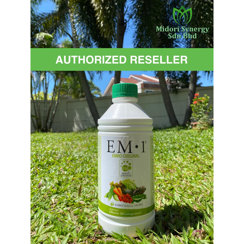 EM1 em EM-1 EMRO original - Effective Microorganisms (1 litre) | Shopee ...