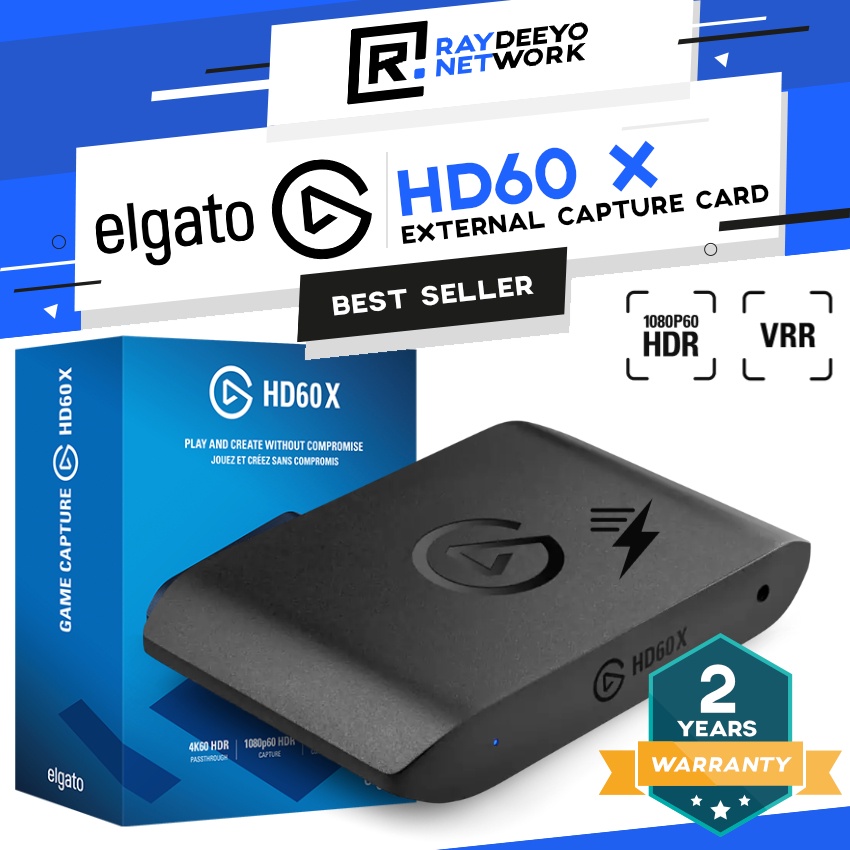 Elgato 4K X / HD60 X / 4K S / Game Capture NEO FHD 4K Game Capture ...