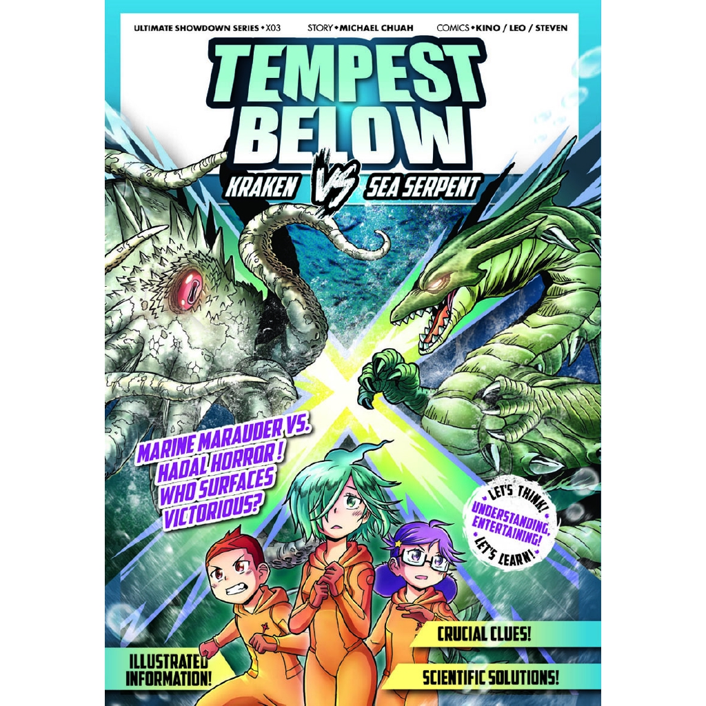 X-VENTURE Ultimate Showdown 03: Tempest Below Kraken VS Sea Serpent ...