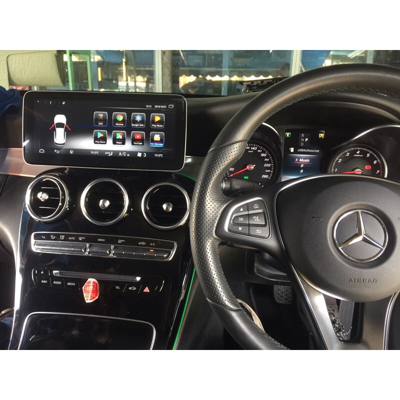 BENZ W205 OEM ANDROID PLAYER | Shopee Malaysia