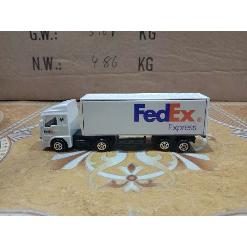 DIECAST LORI TRELER FedEx express 1/64 | Shopee Malaysia