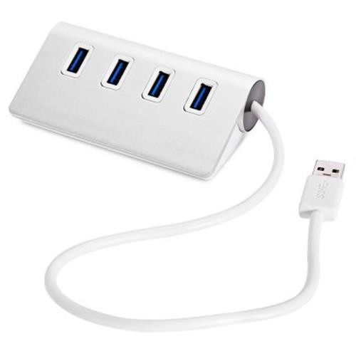 USB 3.0 Multiple 4 Ports Hub AC Power Adapter (Silver) | Shopee Malaysia