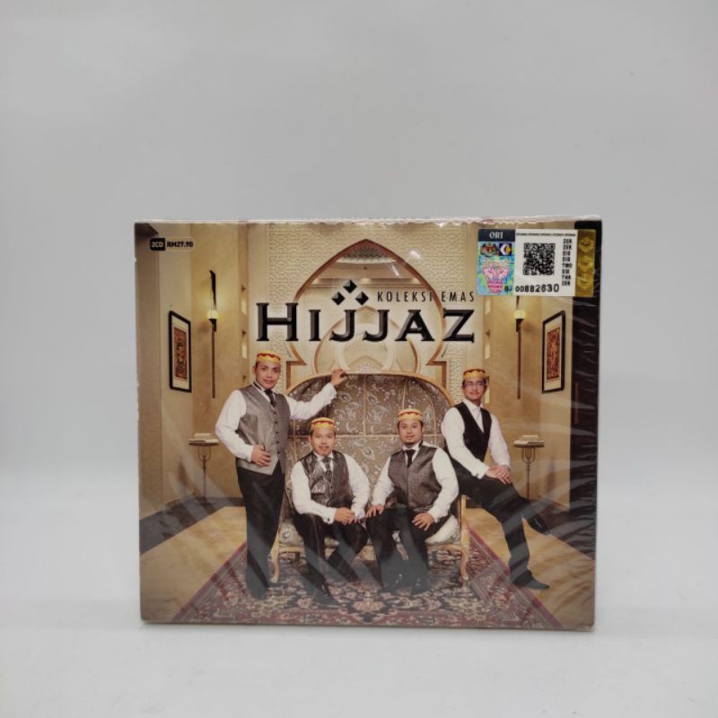 📀CD 📀AUDIO 💯 ORIGINAL NASYID KOLEKSI EMAS KUMPULAN HIJJAZ | Shopee Malaysia