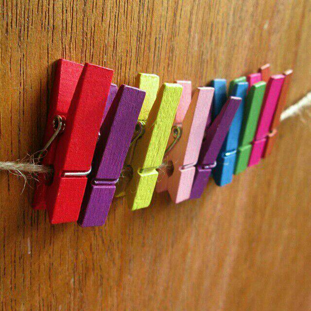 Wooden Clip Set (10 Pcs) | Shopee Malaysia