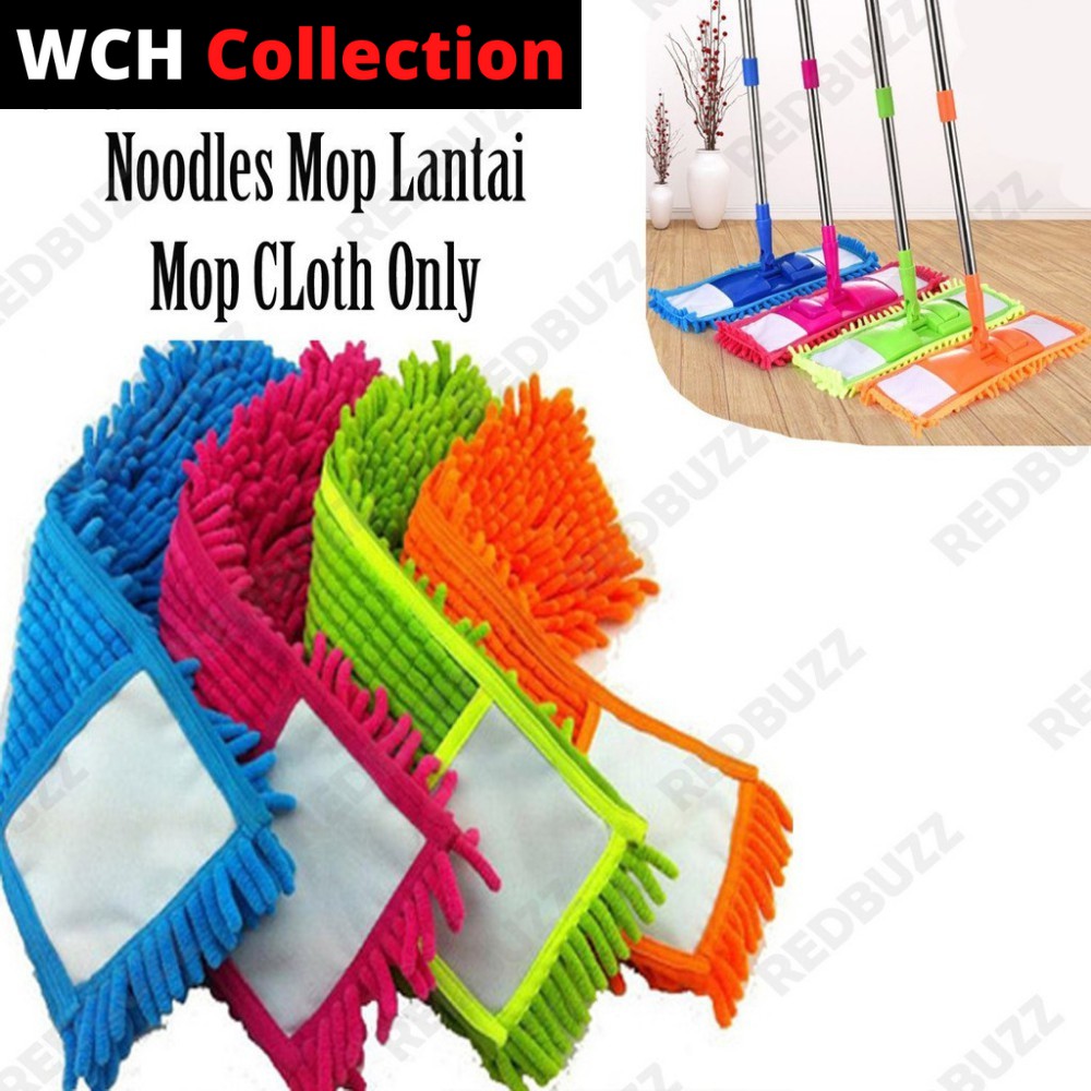 Noodles Telescoping Mop - Mop Cloth Only | Shopee Malaysia