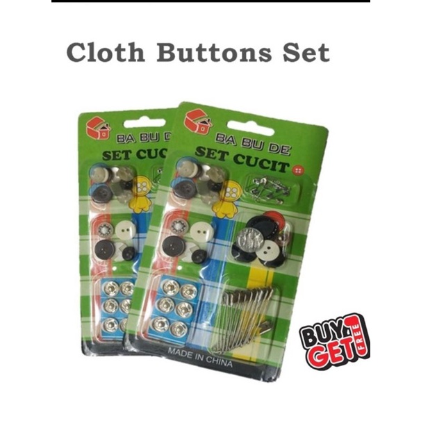 Set Butang Baju (2 set) | Shopee Malaysia