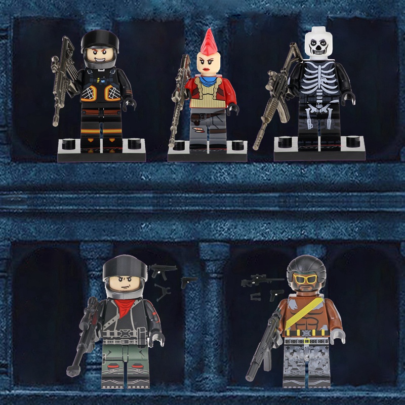 Skull Trooper Building Blocks Toys For Children Minifigures Birthday ...