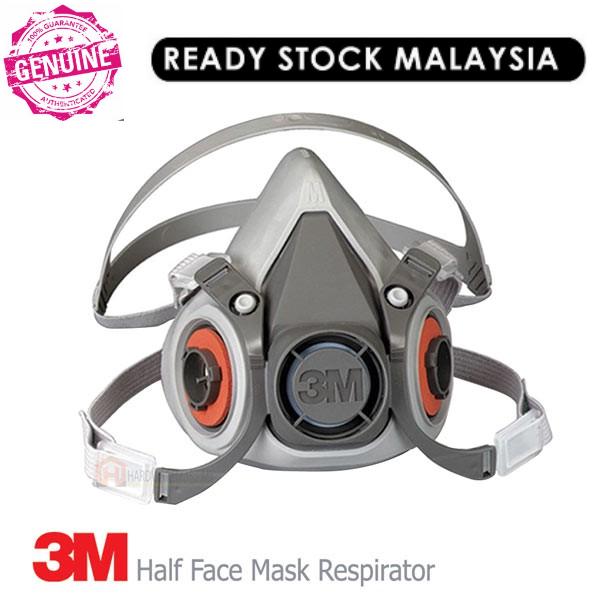 3M 6200/6100 HALF FACE MASK RESPIRATOR WITHOUT CARTRIDGE/3M 7093 P100 ...
