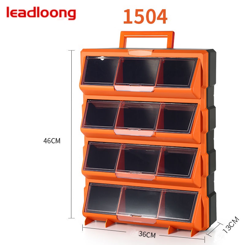 Plastic box rectangular box tool box screw fittings classification grid ...