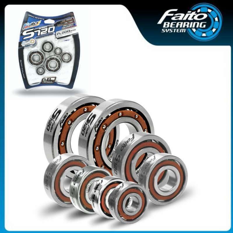 Y125 FAITO FULL FIBER BEARING RACING S720 15000 RPM ORIGINAL 💯 C4 ...