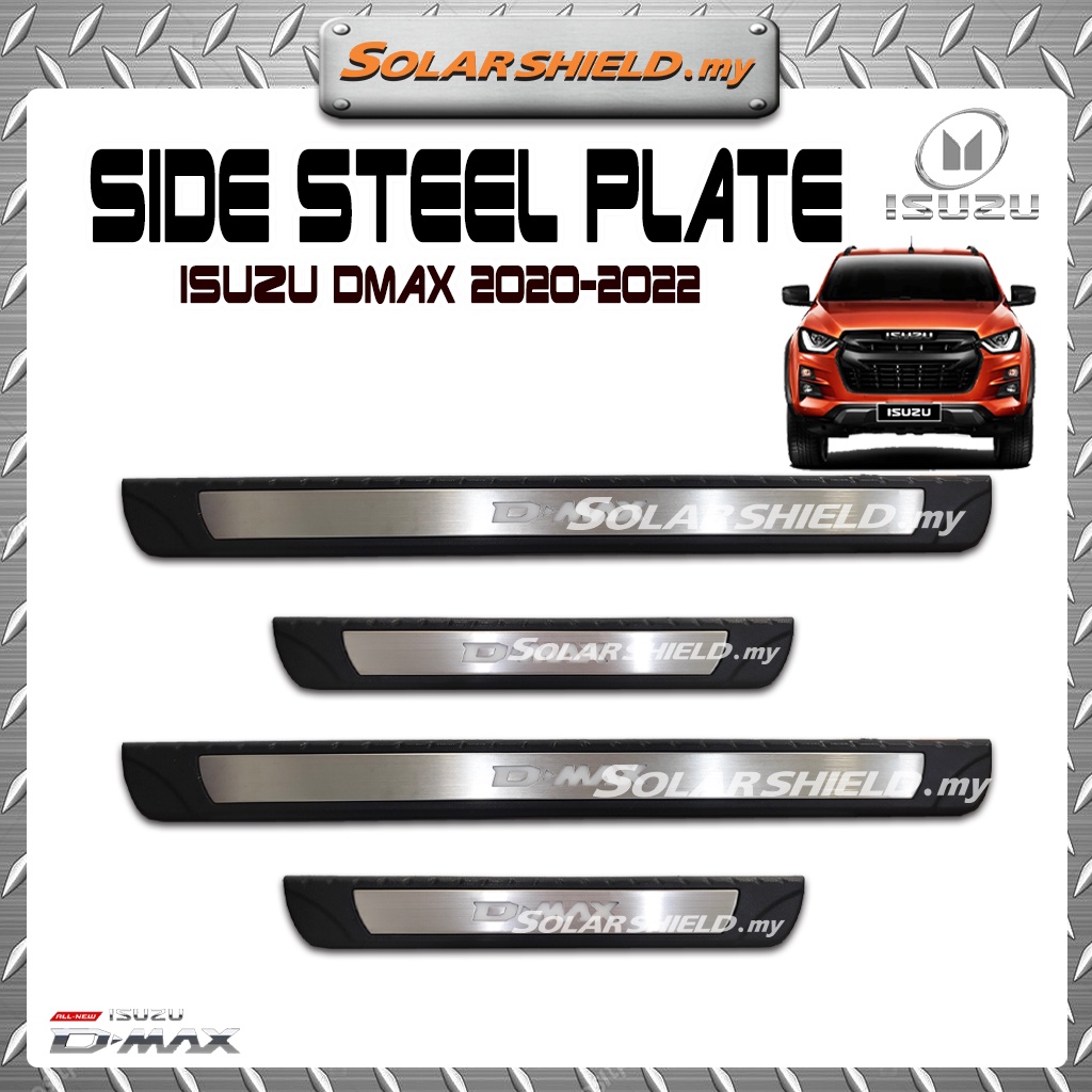 Isuzu Dmax 2020-2022 Side SILL Plate/Door Side Step With Blue Led (4pcs ...